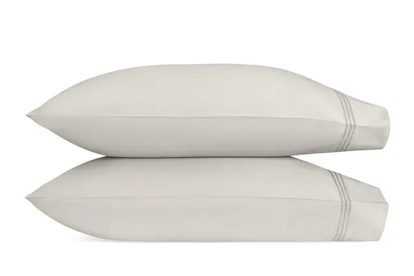 MATOUK Bel Tempo Nocturne Pillowcase - Silver