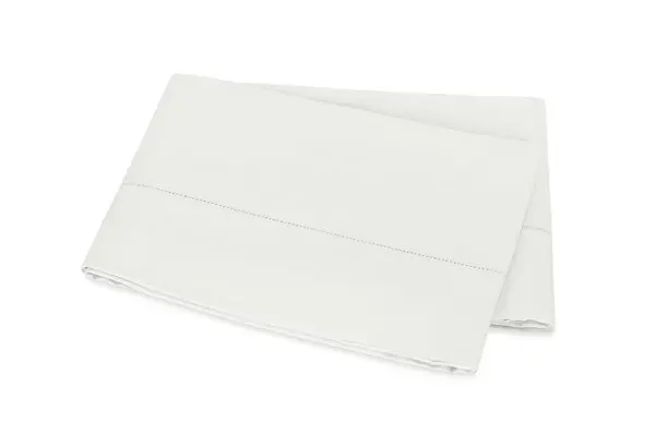 MATOUK Gatsby Hemstitch Flat Bed Sheet - Bone