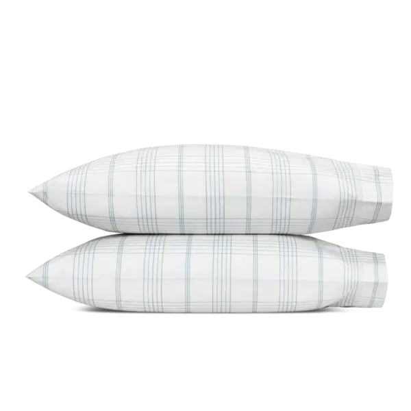 MATOUK Schumacher August Plaid Pillowcase Pair