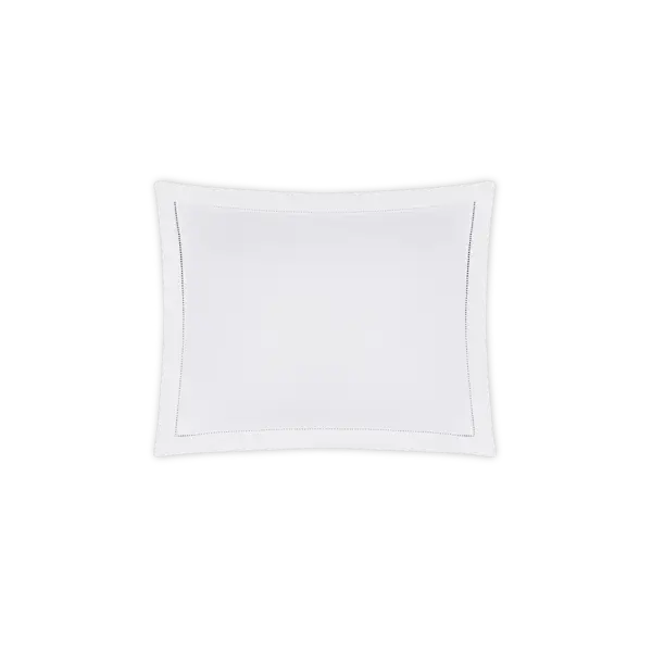MATOUK Bergamo Hemstitch Sham - Percale