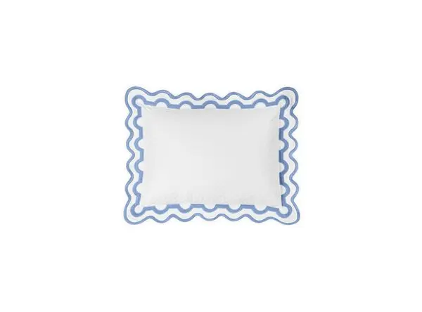 MATOUK Mirasol Matelassé Sham - Azure