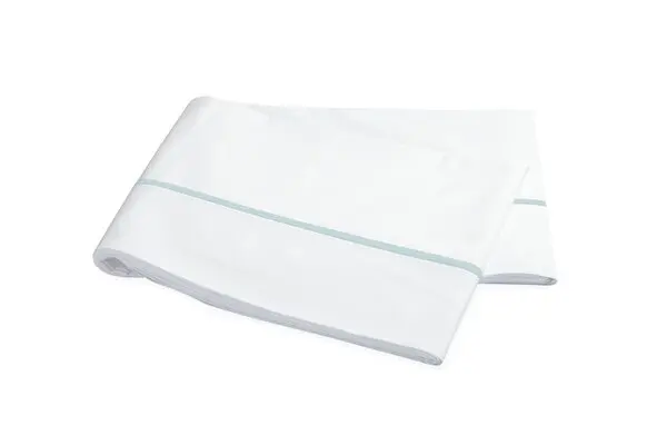 MATOUK Gatsby Flat Bed Sheet - Pool