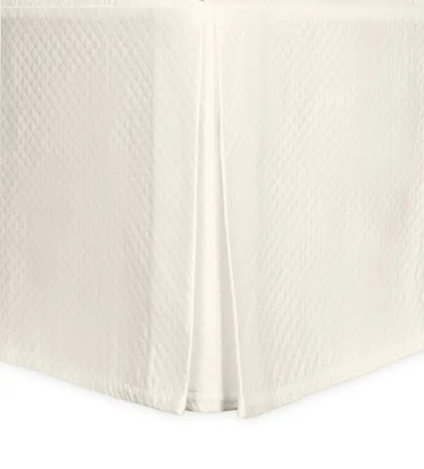 MATOUK Petra Bed Skirt - Ivory