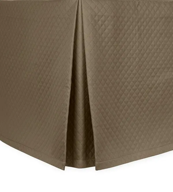 MATOUK Petra Bed Skirt - Mocha