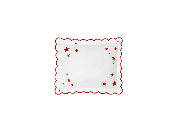 MATOUK Stars Mini Pillow - Cardinal