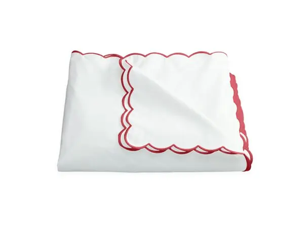 MATOUK Dakota Duvet Cover - Red