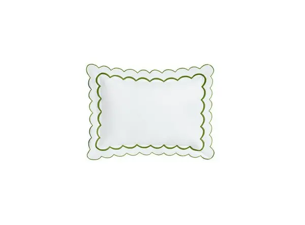 MATOUK India Pique Sham - Grass
