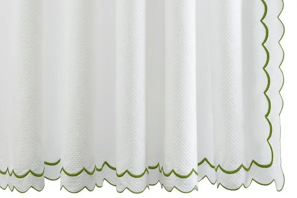 MATOUK India Pique Shower Curtain - Grass