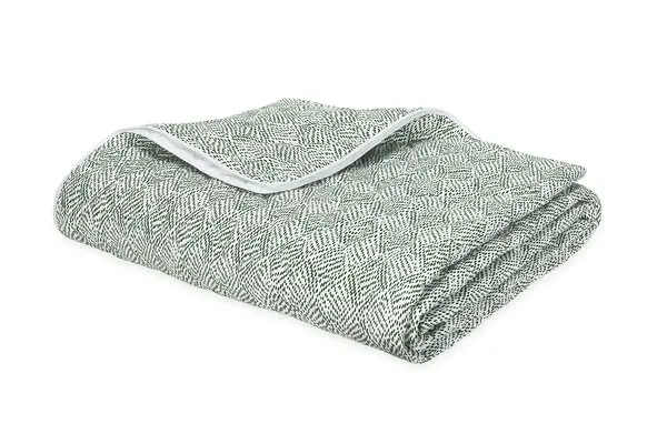 MATOUK Schumacher Duma Diamond Quilt - Grass