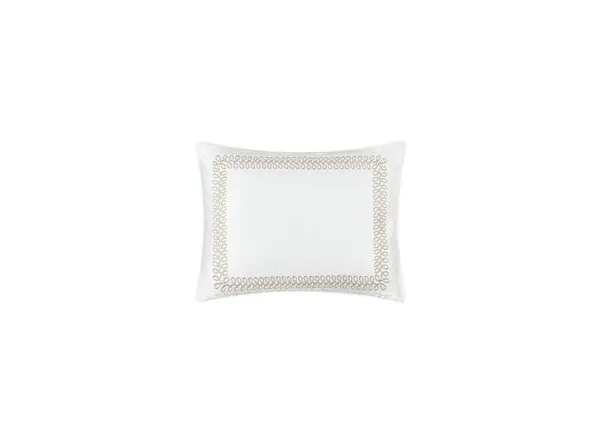 MATOUK Schumacher Astor Braid Matelassé Sham - Dune