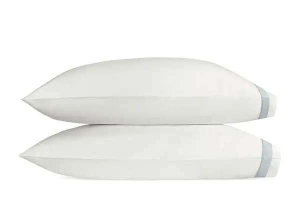 MATOUK Ambrose Pillowcase - Bone/pool