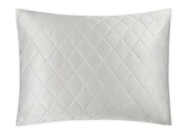 MATOUK Nocturne Quilt Sham - Silver