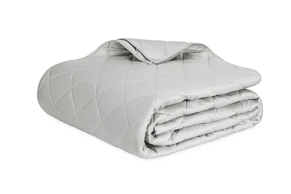 MATOUK Nocturne Quilt - Silver