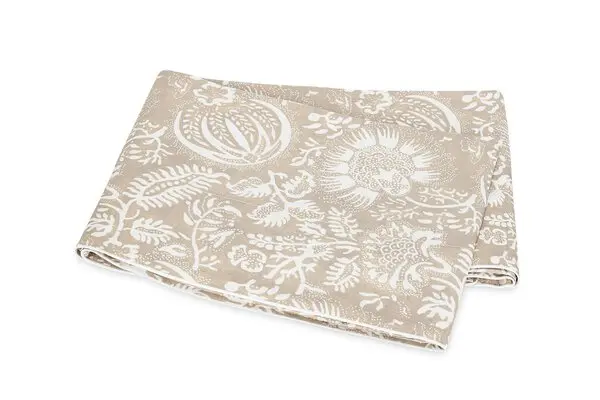MATOUK Schumacher Granada Flat Bed Sheet - Dune