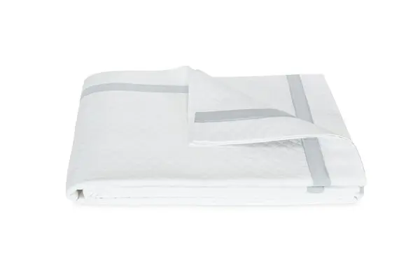 MATOUK Lowell Matelassé Coverlet - Pool