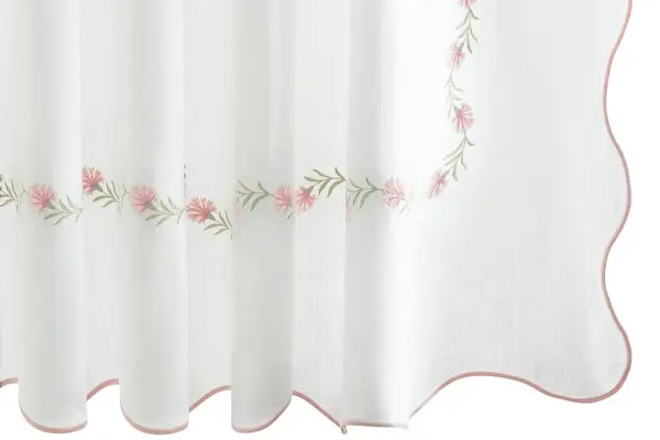 MATOUK Daphne Shower Curtain - Blush