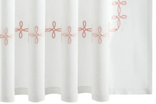 MATOUK Gordian Knot Shower Curtain - Blush