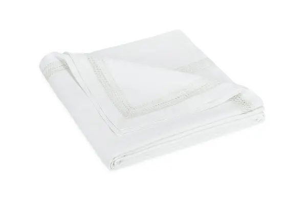 MATOUK Lace Pique Coverlet - Cecily