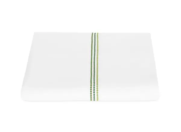 MATOUK Amara Triple Pearl Duvet Cover - Palm