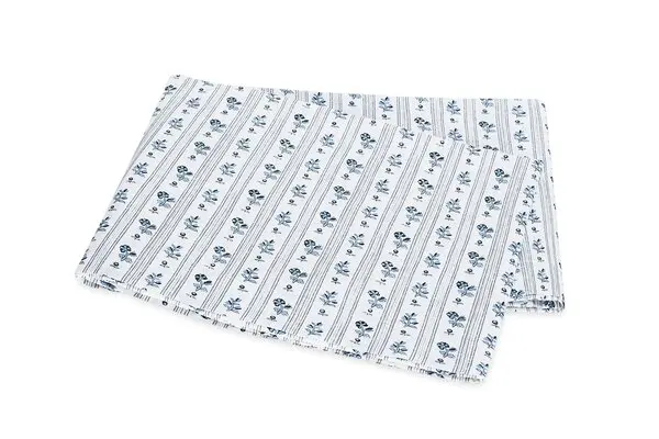 MATOUK Schumacher Cabanon Stripe Flat Bed Sheet