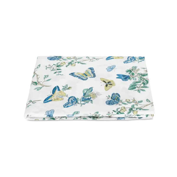 MATOUK Baudin Butterfly Fitted Sheet - Percale