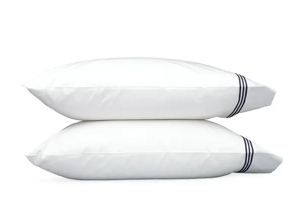 MATOUK Bel Tempo Pillowcase - Navy