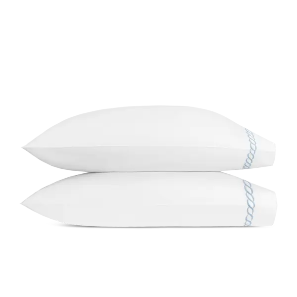 MATOUK Classic Chain Pillowcase Pair - Percale