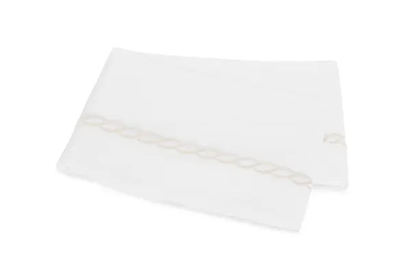 MATOUK Classic Chain Flat Bed Sheet - Blush