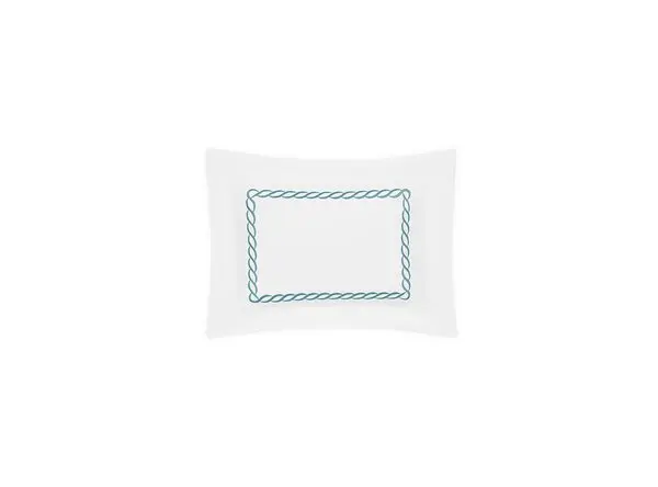 MATOUK Classic Chain Sham - Aqua