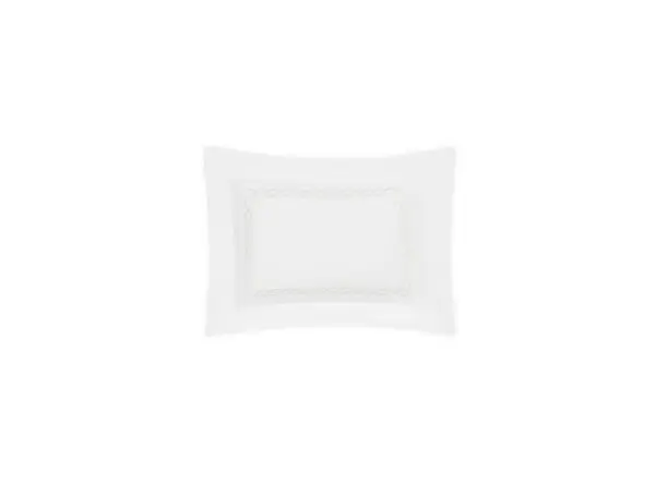 MATOUK Classic Chain Sham - White