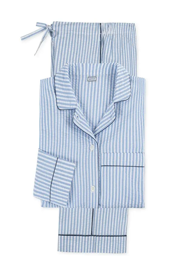 MATOUK Matteo Pajama Set - Azure