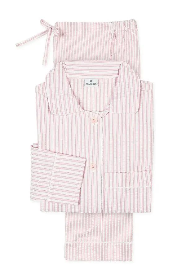 MATOUK Matteo Pajama Set - Pink