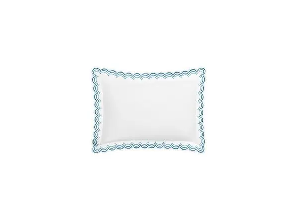 MATOUK Stella Embroidered Sham - Hazy