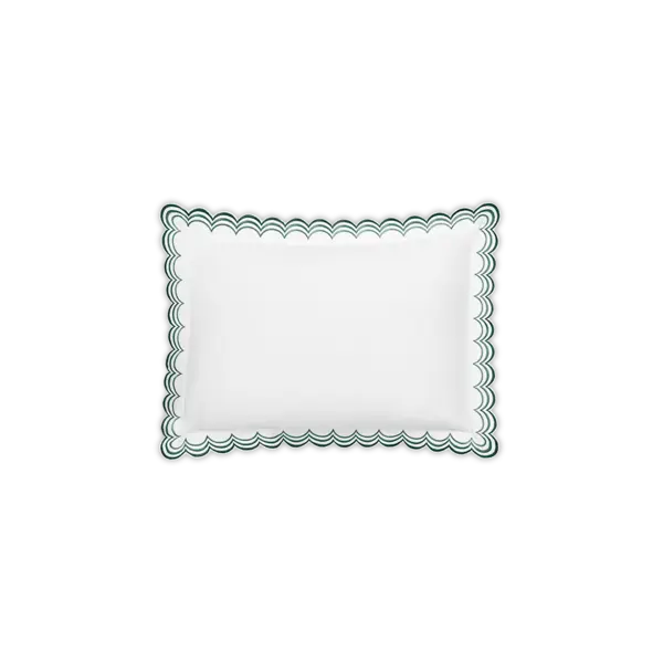 MATOUK Stella Embroidered Sham - Percale
