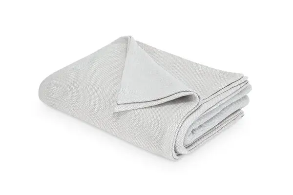 MATOUK Costa Mesa Blanket - Silver