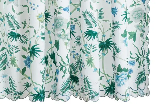 MATOUK Palmyra Shower Curtain - Emerald