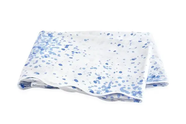 MATOUK Lulu Dk For Poppy Flat Bed Sheet - Azure