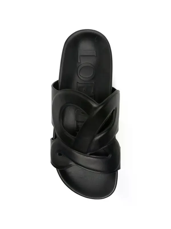 Loewe Logo-shape Sandals