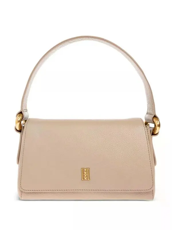 BY MALENE BIRGER Lellie Leather Shoulder Bag - Neutrals