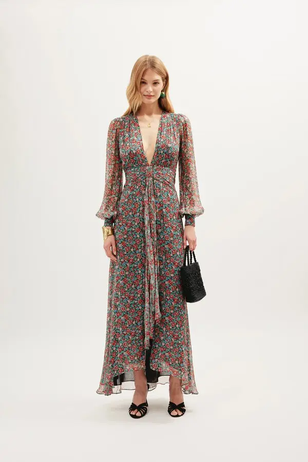 Rixo Meera Jeannie Bloom Regular - Grey
