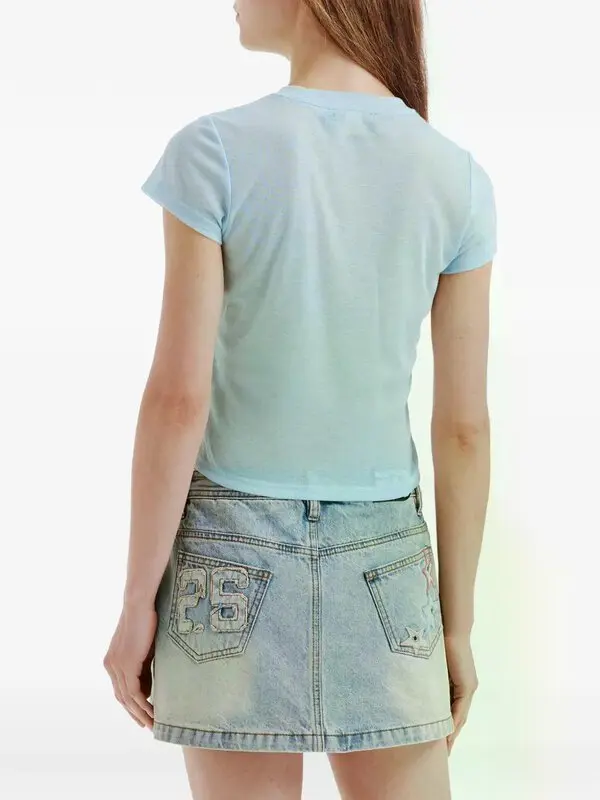 MINI CREAM Graphic Print Short Sleeve T-shirt