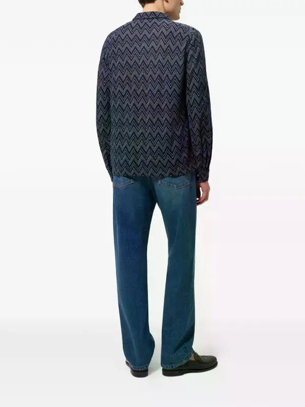 Missoni Cashmere Zig Zag Shirt