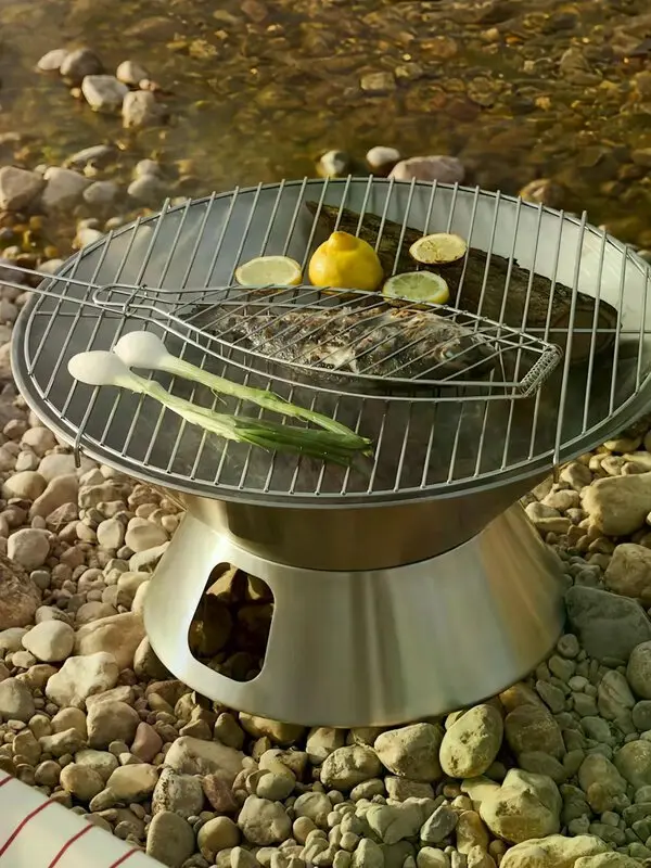 HAY Stainless-steel Portable Barbecue