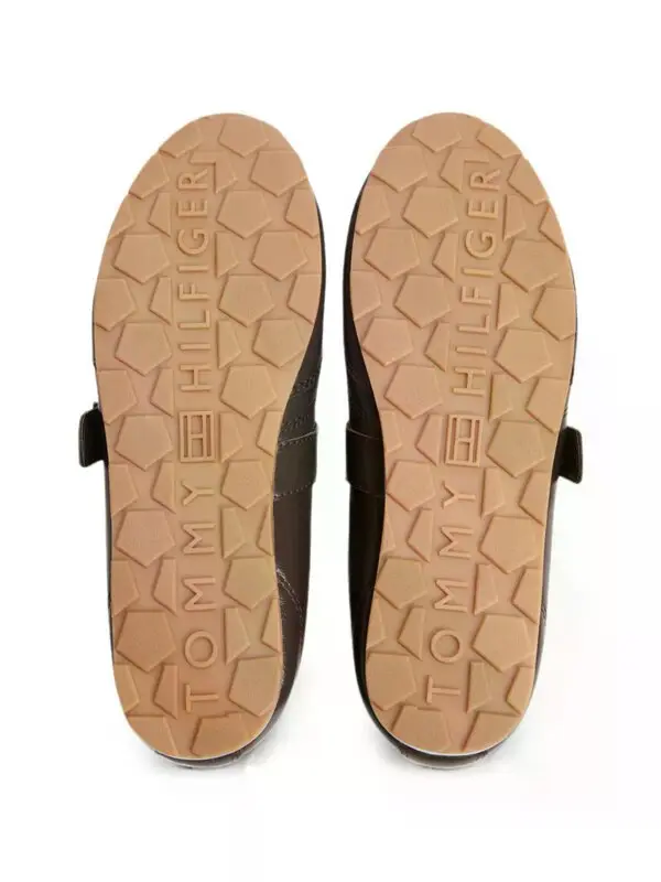 Tommy Hilfiger Buckle-fastening Leather Sneakers