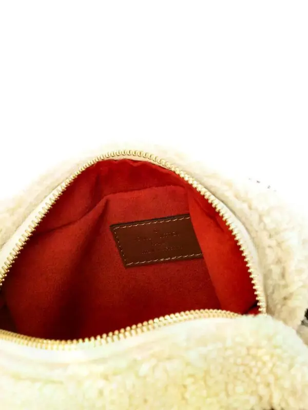 LOUIS VUITTON Monogram Giant Teddy Fleece Beach Pouch