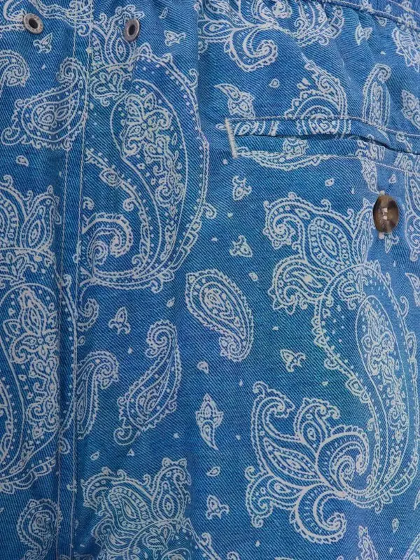 MC2 SAINT BARTH Paisley Print Swim Shorts