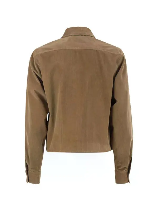 Max Mara Corduroy Chest-pocket Jacket