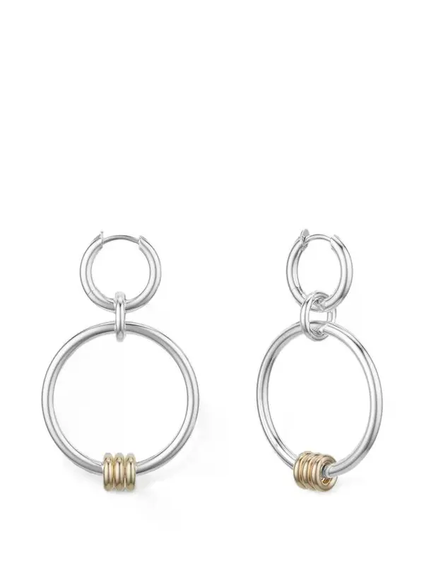 SPINELLI KILCOLLIN Asha Hoop Earrings - Silver