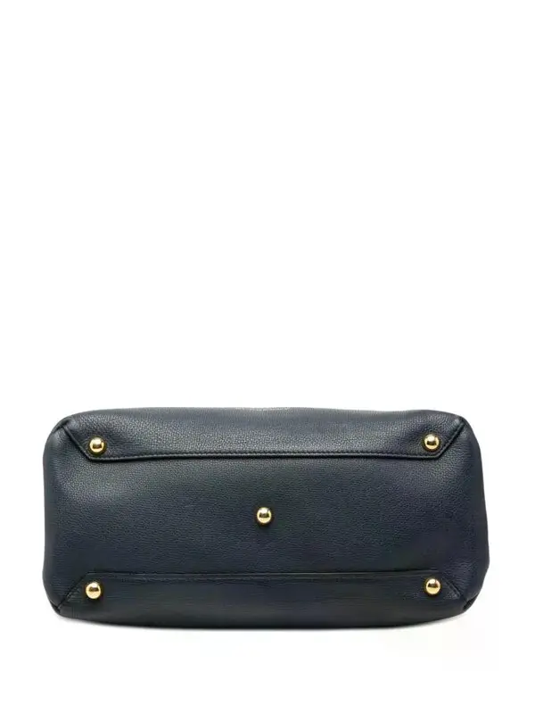 Burberry Leather Banner Satchel