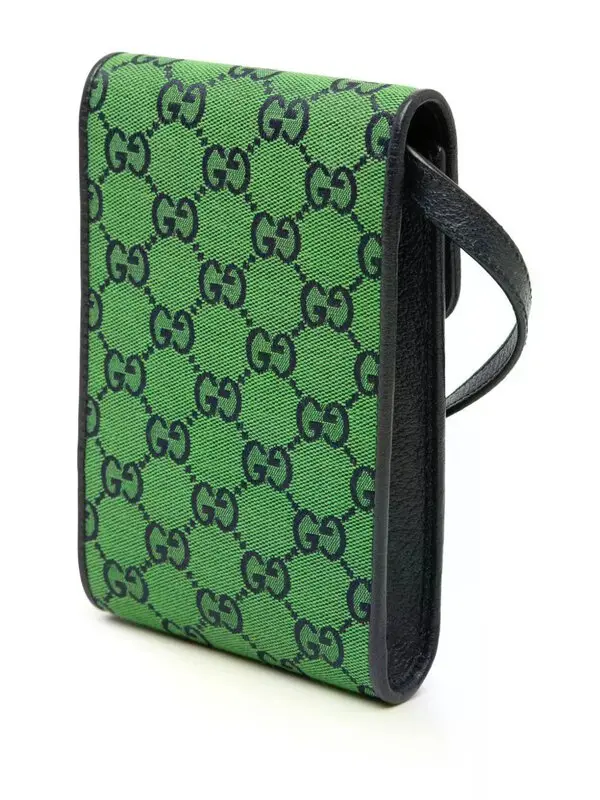 Gucci Gg Canvas Phone Case Crossbody Bag